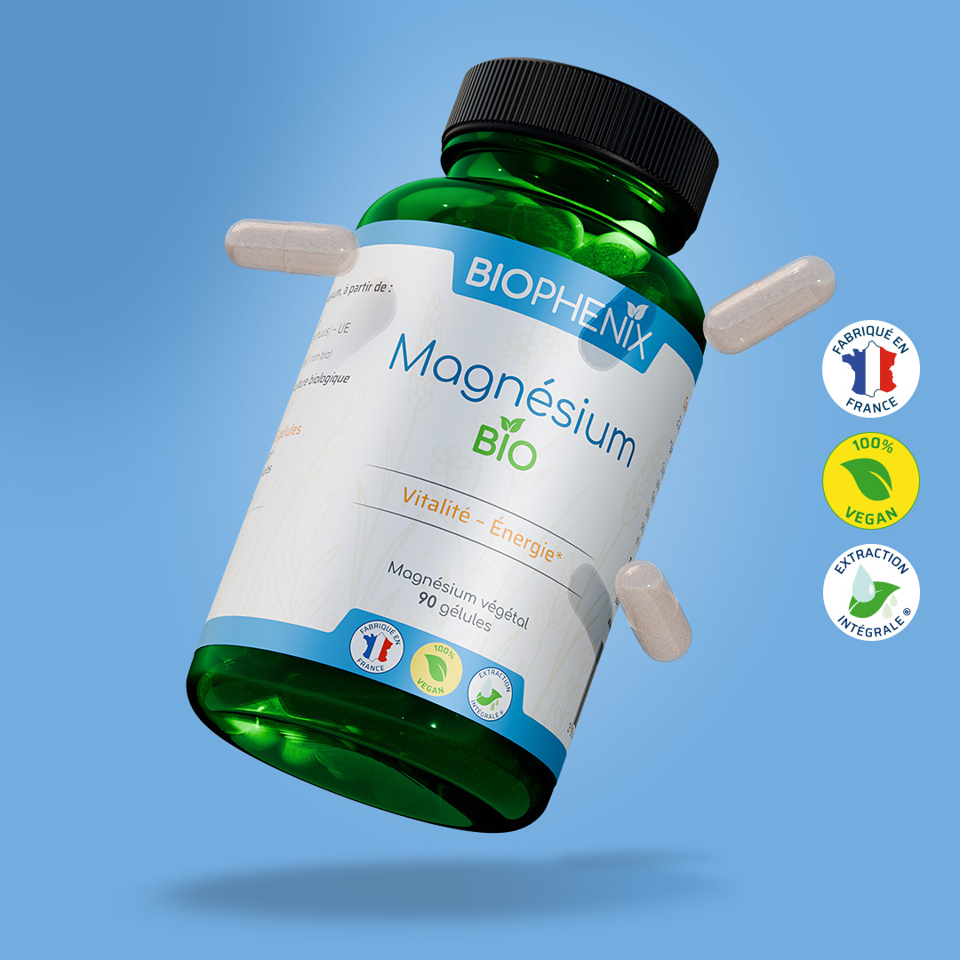 Magnésium Bio 100% naturel - Biophénix